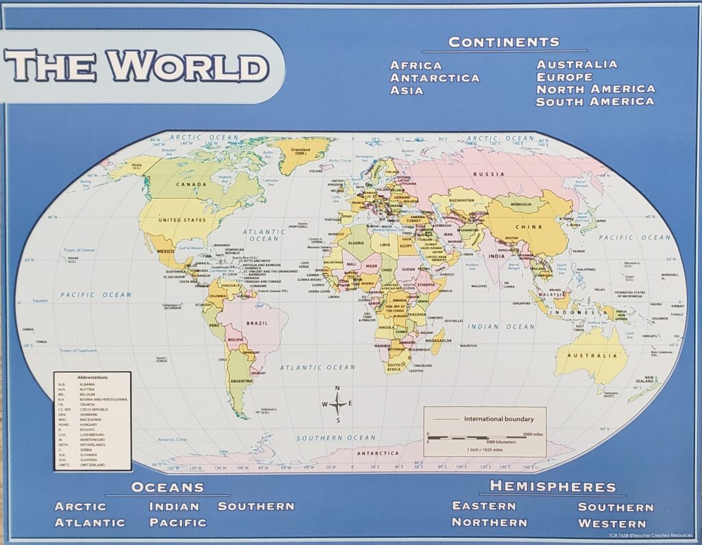 Word Map Poster - Home Messenger