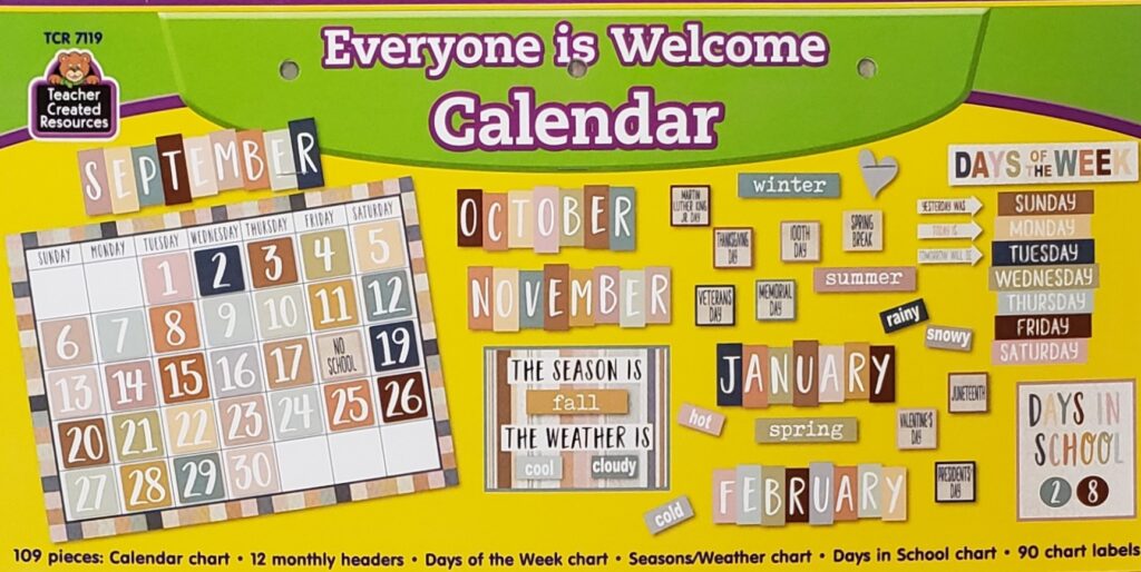 Everyone is Welcome Calendar - Home Messenger