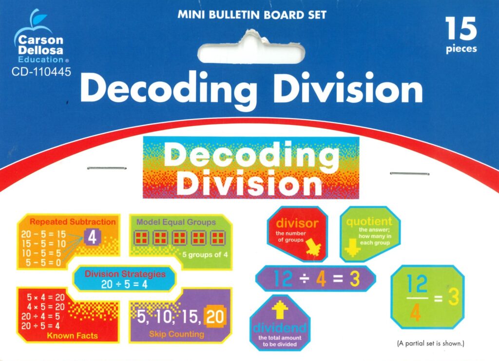 Decoding Division Set - Home Messenger
