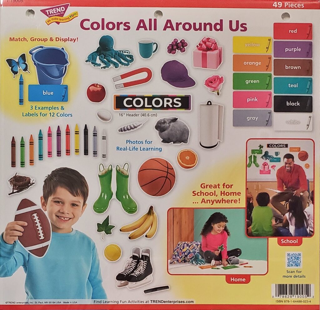Colors All Around Us Set - Home Messenger