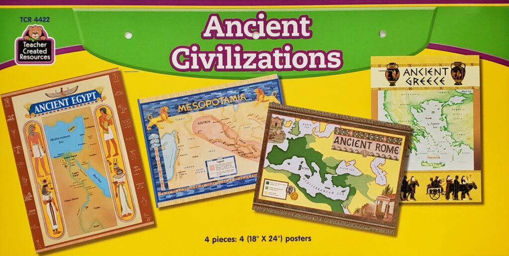 Ancient Civilizations Bulletin Board Set - Home Messenger