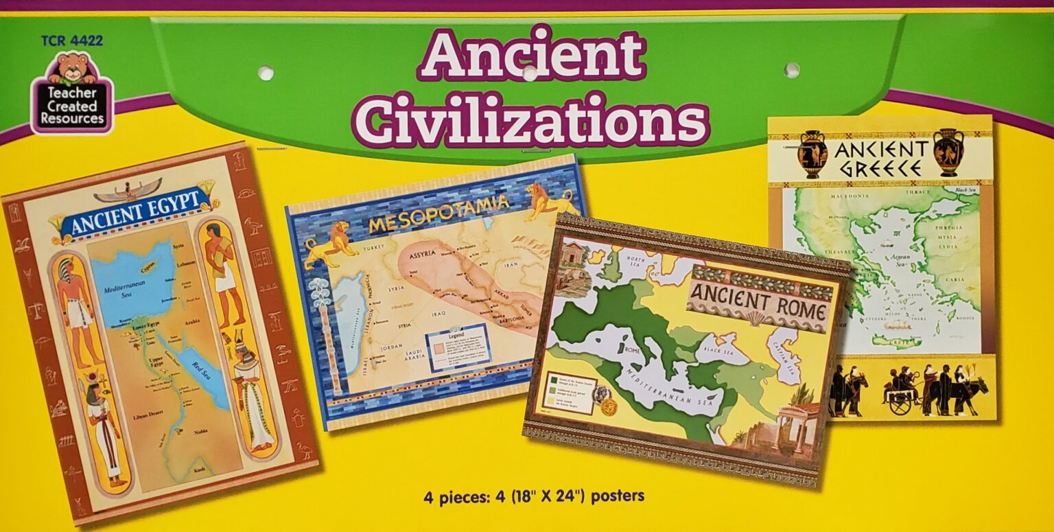 Ancient Civilizations Bulletin Board Set - Home Messenger