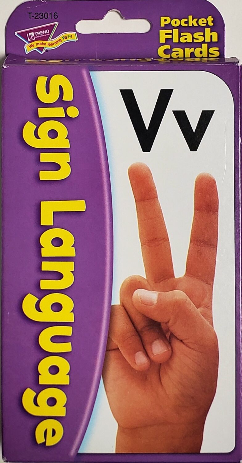 Sign Language Pocket Flashcards - Home Messenger