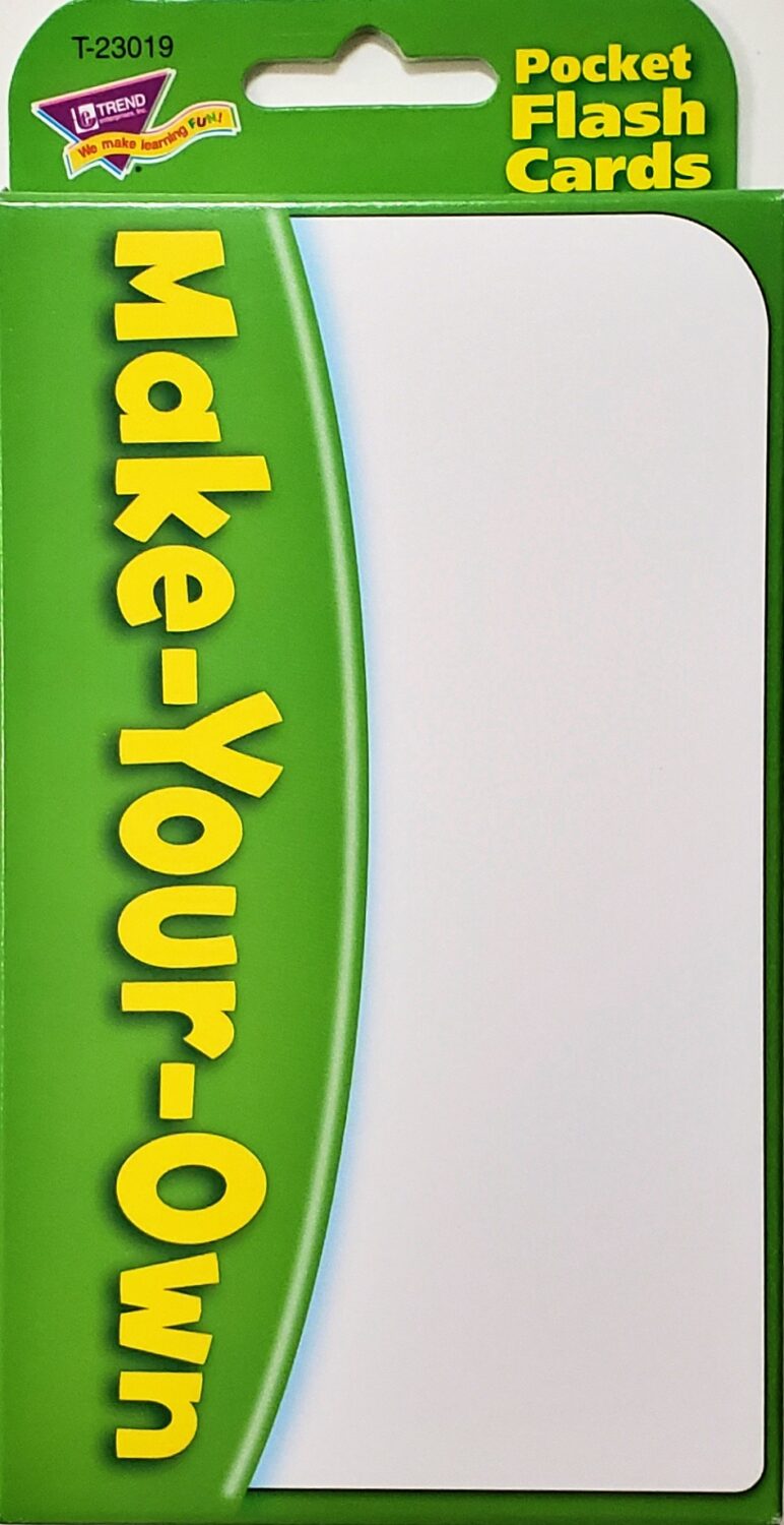 Make Your Own Pocket Flashcards - Home Messenger
