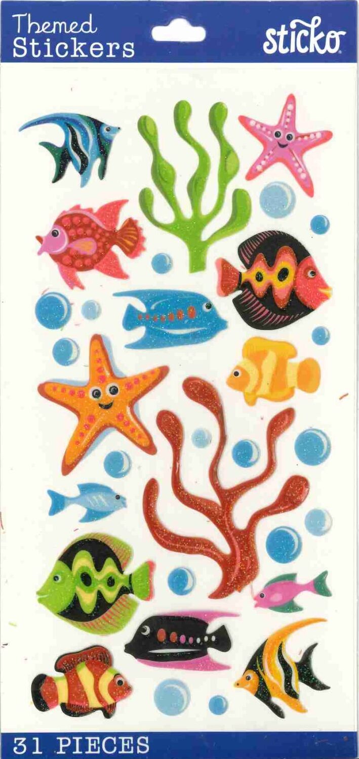 Stickers Tropical Fish - Home Messenger